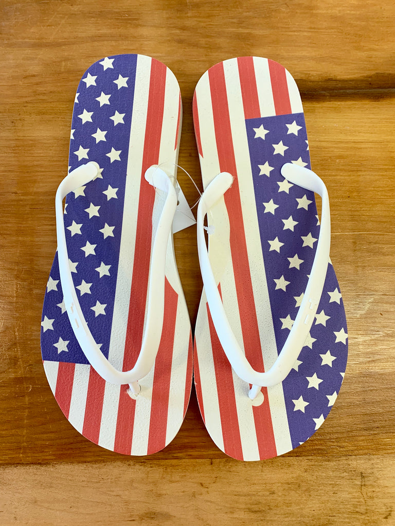 American Flag Flip Flops (Men's) – Stars & Stripes Collective